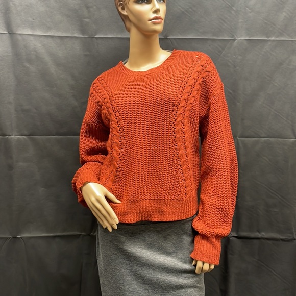 No Boundaries | Sweaters | Nobo No Boundaries Rust Knit Sweater Tank ...